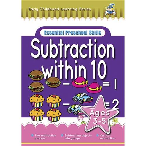 Essential Preschool Skills - Subtraction Within 10 for 3-5 yrs (EPSB07 ...