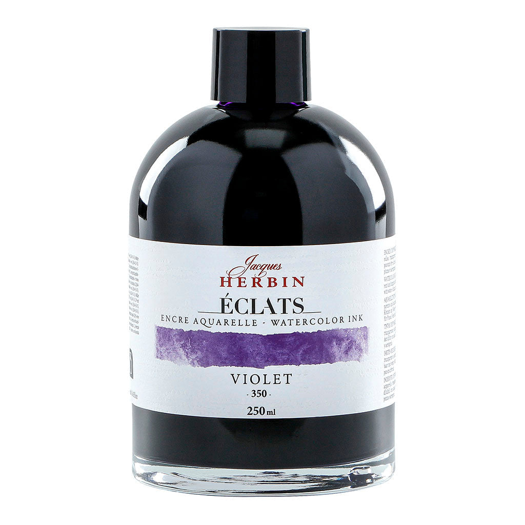Jacques Herbin Eclats Watercolour Ink 350 Violet 250ml | Herbin — Discount Office