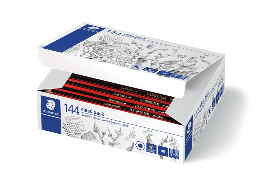 Staedtler Tradition Graphite Pencil HB, Pack of 144 | Newest Products — Discount Office