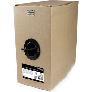 1000 ft Bulk Cat6 Ethernet Cable - Solid - CMR-Rated - Black | Cables ...