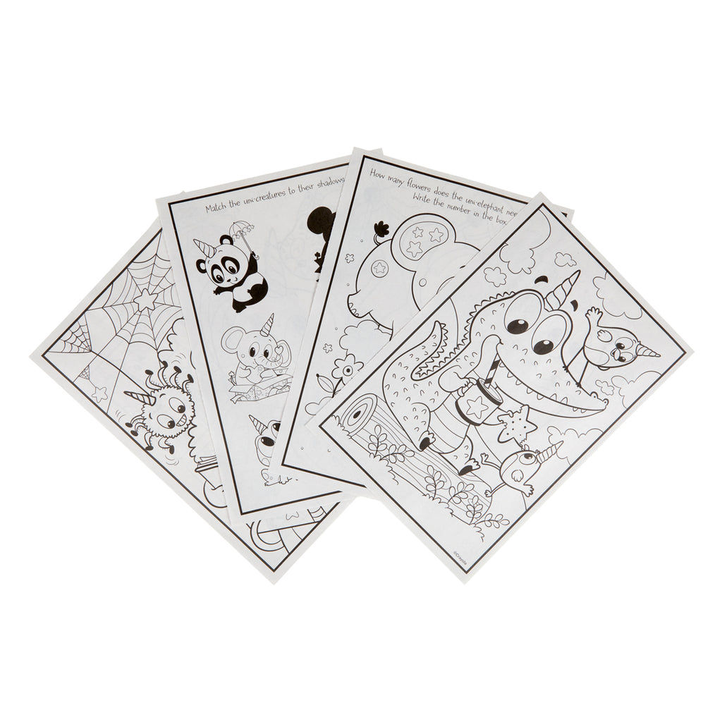 Crayola Uni-Creatures Coloring Book With Stickers, 96 Pages | Crayola ...