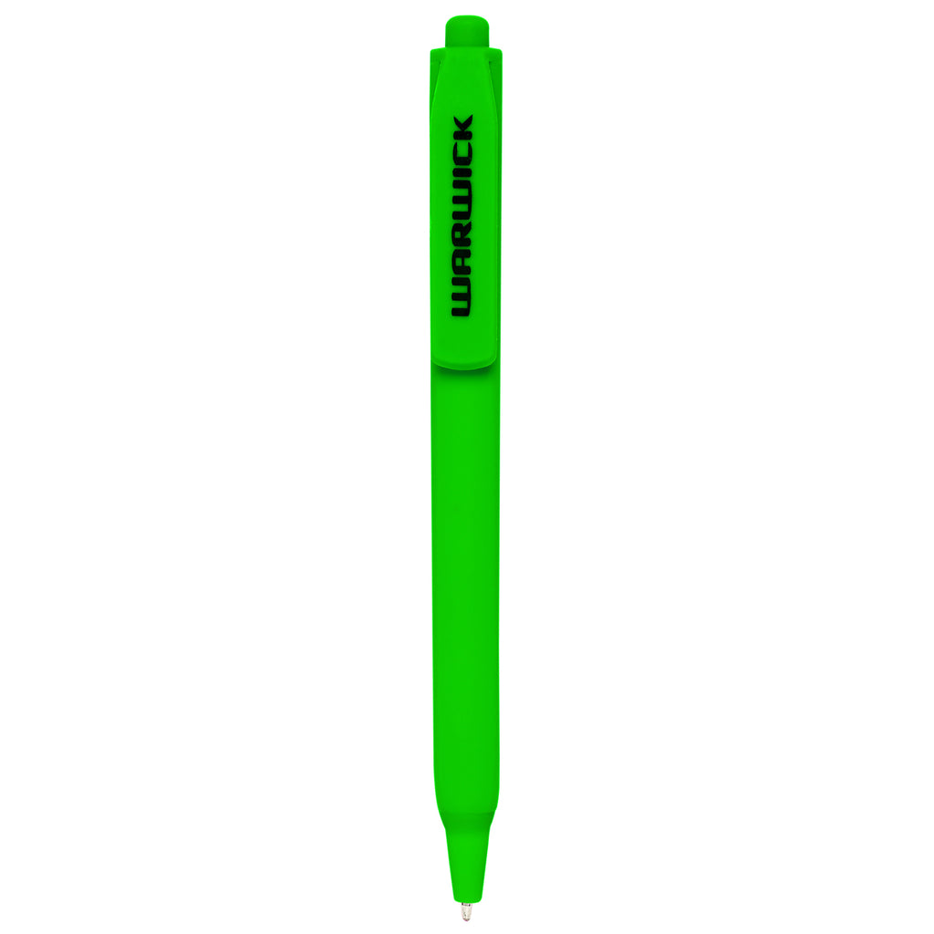 Warwick Triangular Barrel Ballpoint Pen, Medium 1.0mm, Green, Pack of ...