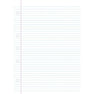 14B8 Warwick Loose Leaf Refill Pad, A4, Ruled, 50 Leaf | Exercise Books ...