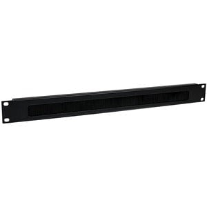 1U Brush Strip - Horizontal Server Rack Cable Management Panel - Brush ...