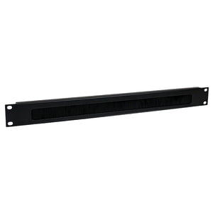 1U Brush Strip - Horizontal Server Rack Cable Management Panel - Brush ...