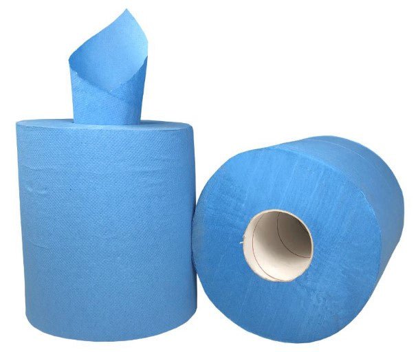 2 Ply Centre Feed Perforated 40gsm Paper Towels Blue, FSC Mix, 210mm x ...