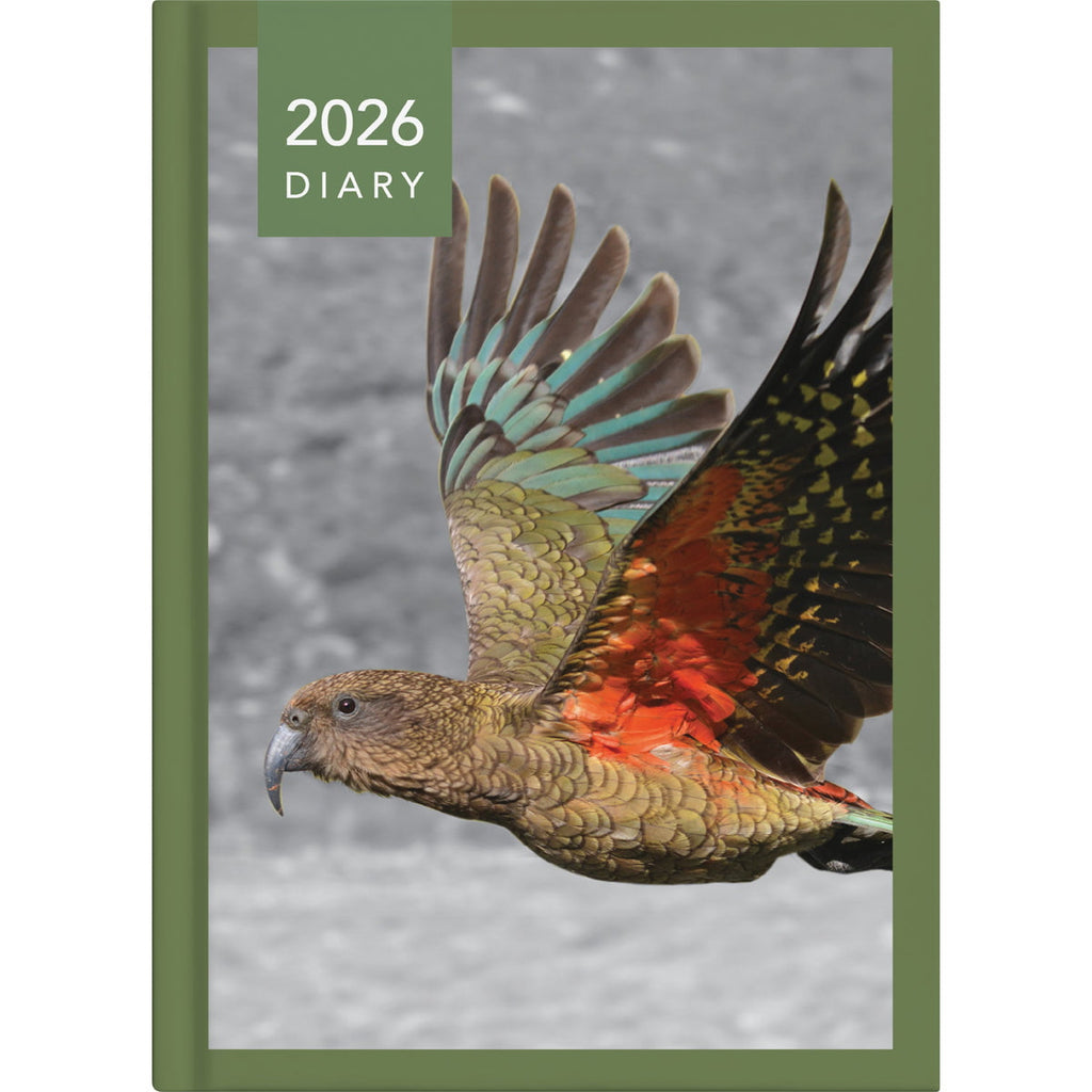2026 Collins A53 NZ Birds Week To View Diary, 148mm x 210mm | Collins ...