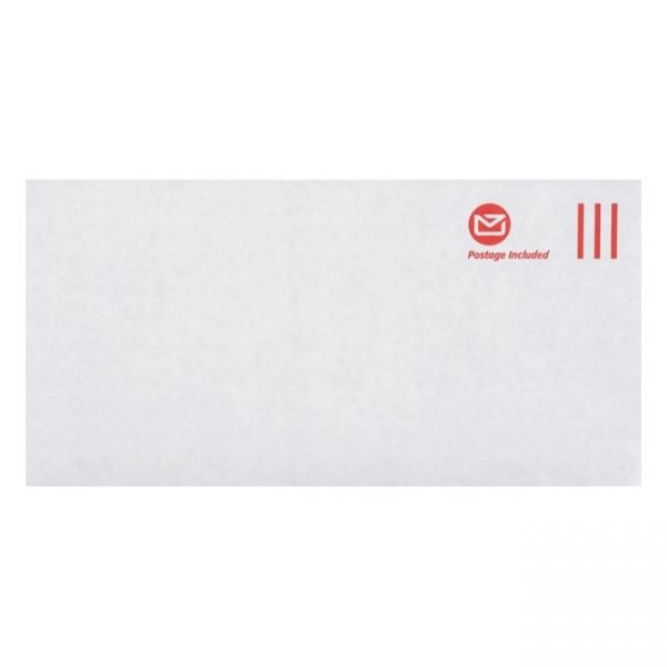 DLE Prepaid Non Window Envelope Seal Easi x Pack of 100 | Envelopes ...