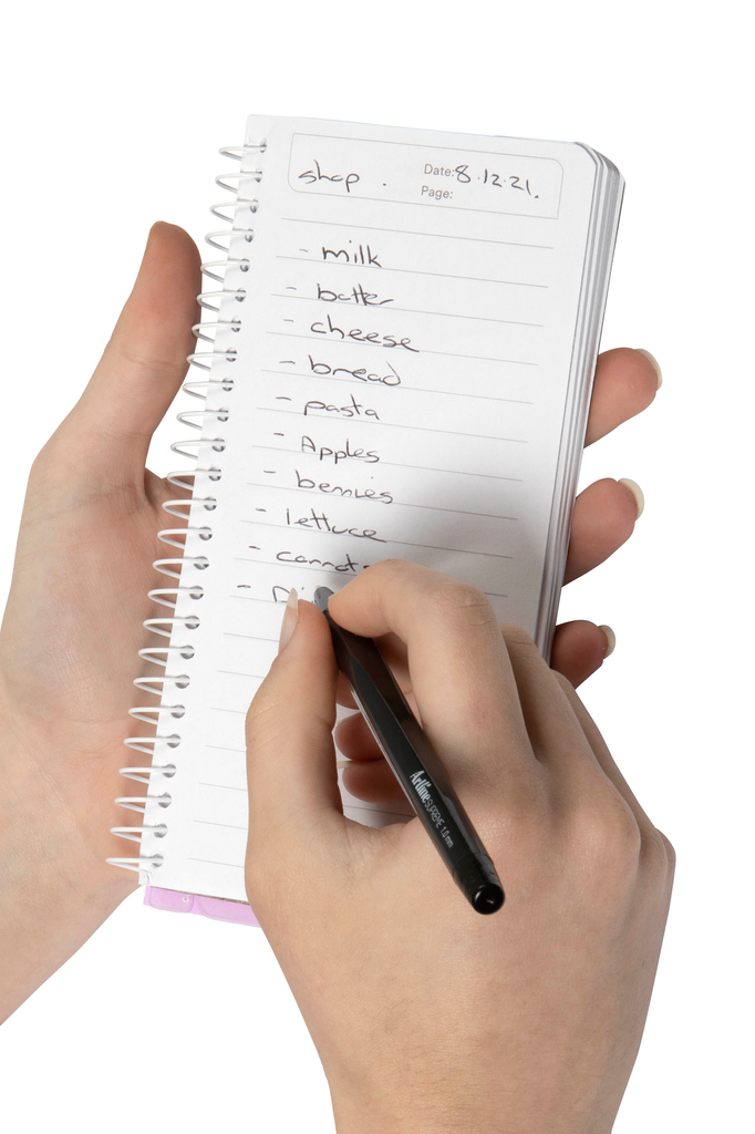 ColourHide 79mm x 164mm Tall Notebook, Pack of 5 | Colourhide ...