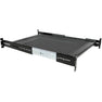 2U Adjustable Mounting Depth Vented Sliding Rack Mount Shelf 50lbs / 2 ...