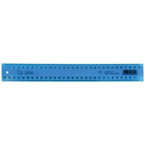300mm Tinted Plastic Ruler | Desktop Essentials — Discount Office