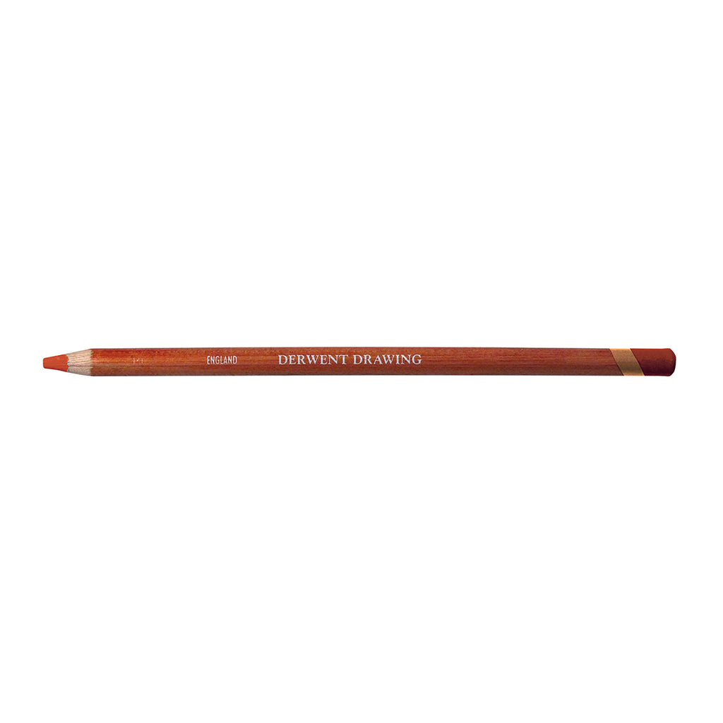 Derwent Drawing Pencil, Mars Orange, Pack of 6 (6210) | Derwent ...