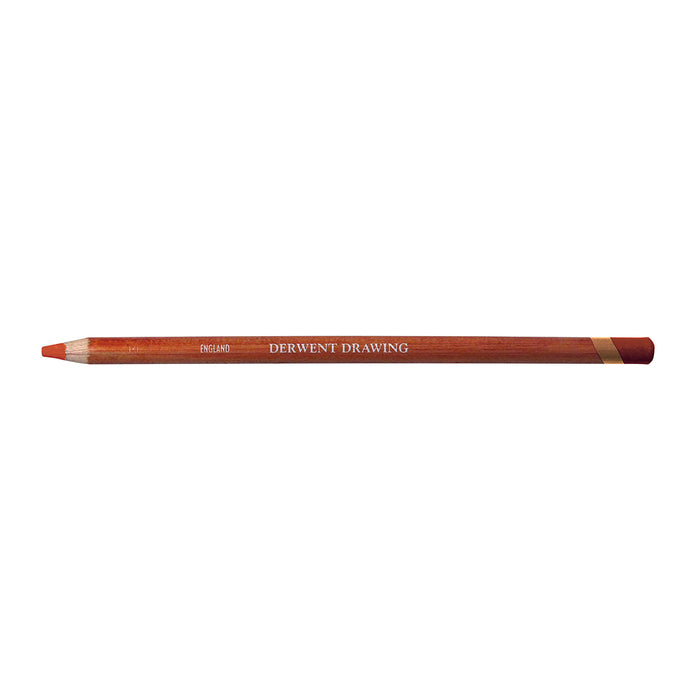 Derwent Drawing Pencil, Mars Orange, Pack of 6 (6210) | Derwent ...