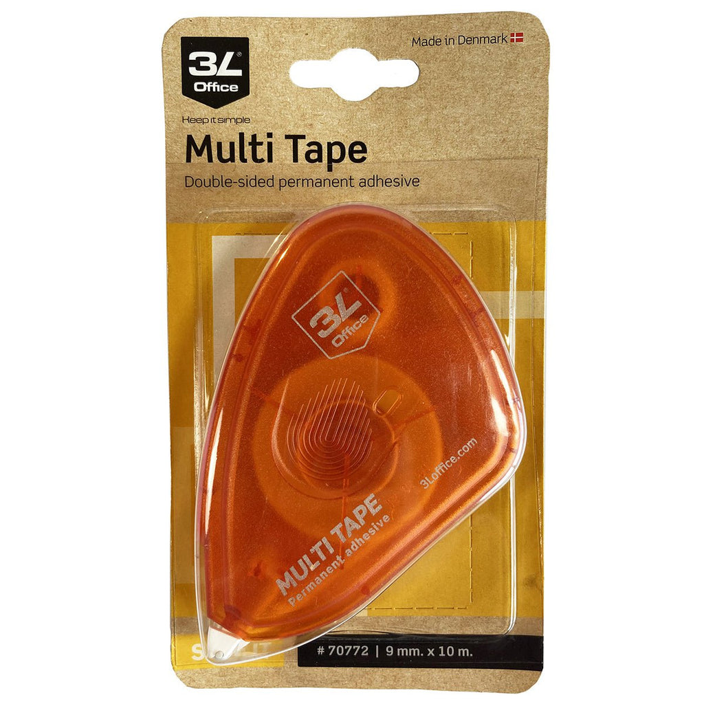 3L Multi-Tape Permanent 9mm x 10m | Adhesives, Tapes & Dispensers ...