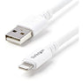 3m (10ft) Long White Apple 8-pin Lightning Connector to USB Cable for ...