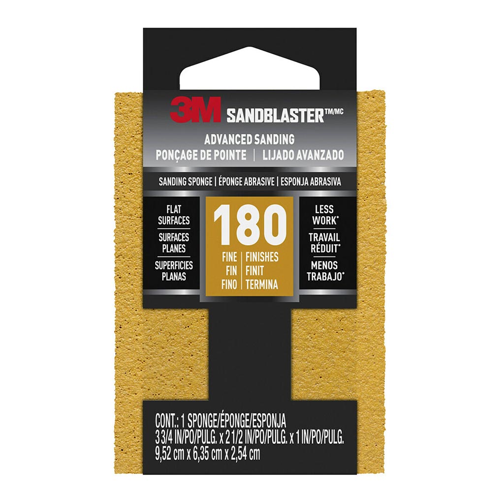 3M SandBlaster Sanding Sponge 20907-180 Gold 180 Grit | 3M — Discount ...