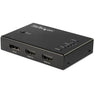 4 PORT HDMI VIDEO SWITCH - 3X HDMI 1X DISPLAYPORT - 4K 60HZ - MULTI PO ...
