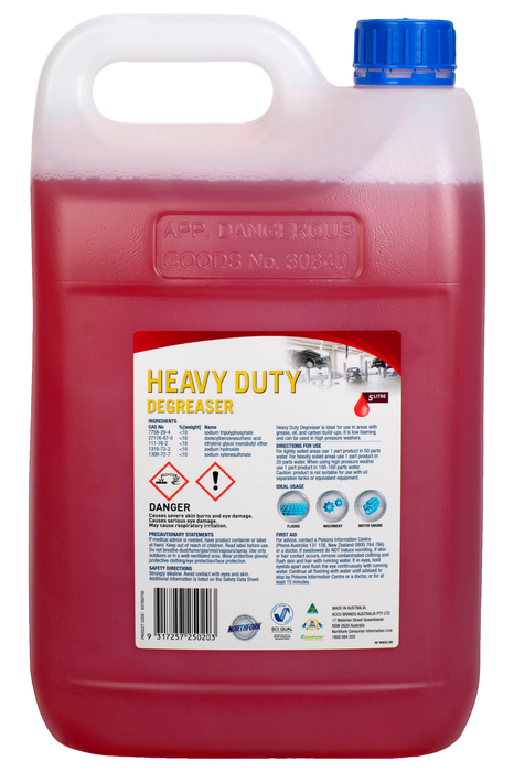 Northfork Heavy Duty Degreaser 5 Litres x 3's pack | Cleaning Supplies ...