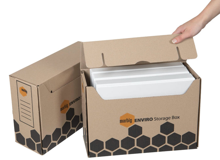 Marbig Enviro Storage Box, 365mm(L) x 135mm(W) x 260mm(H) | Marbig ...
