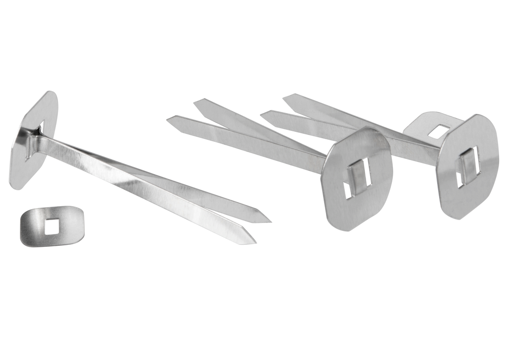 Silver Paper Fastener / Binder 51mm x 100 | Clips, Pins & Fasteners ...