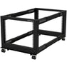 8U 19in Open Frame Server Rack - Compact 4 Post Adjustable Depth (22-4 ...