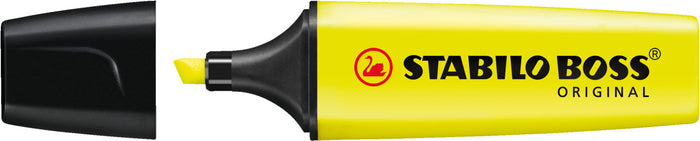 Stabilo Boss Highlighter - Yellow | Highlighters — Discount Office