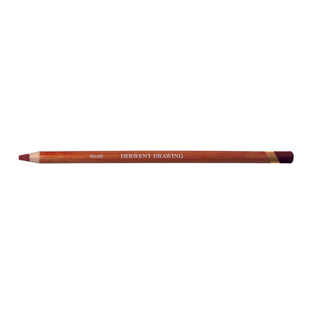 Derwent Drawing Pencil, Ruby Earth, Pack of 6 (6510) | Derwent ...
