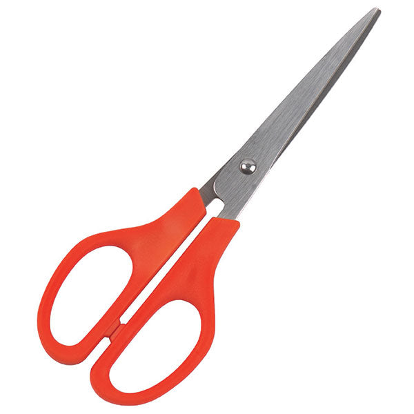 Marbig® Orange Handle Scissors 158mm 6.25" Orange Handle (158mm ...