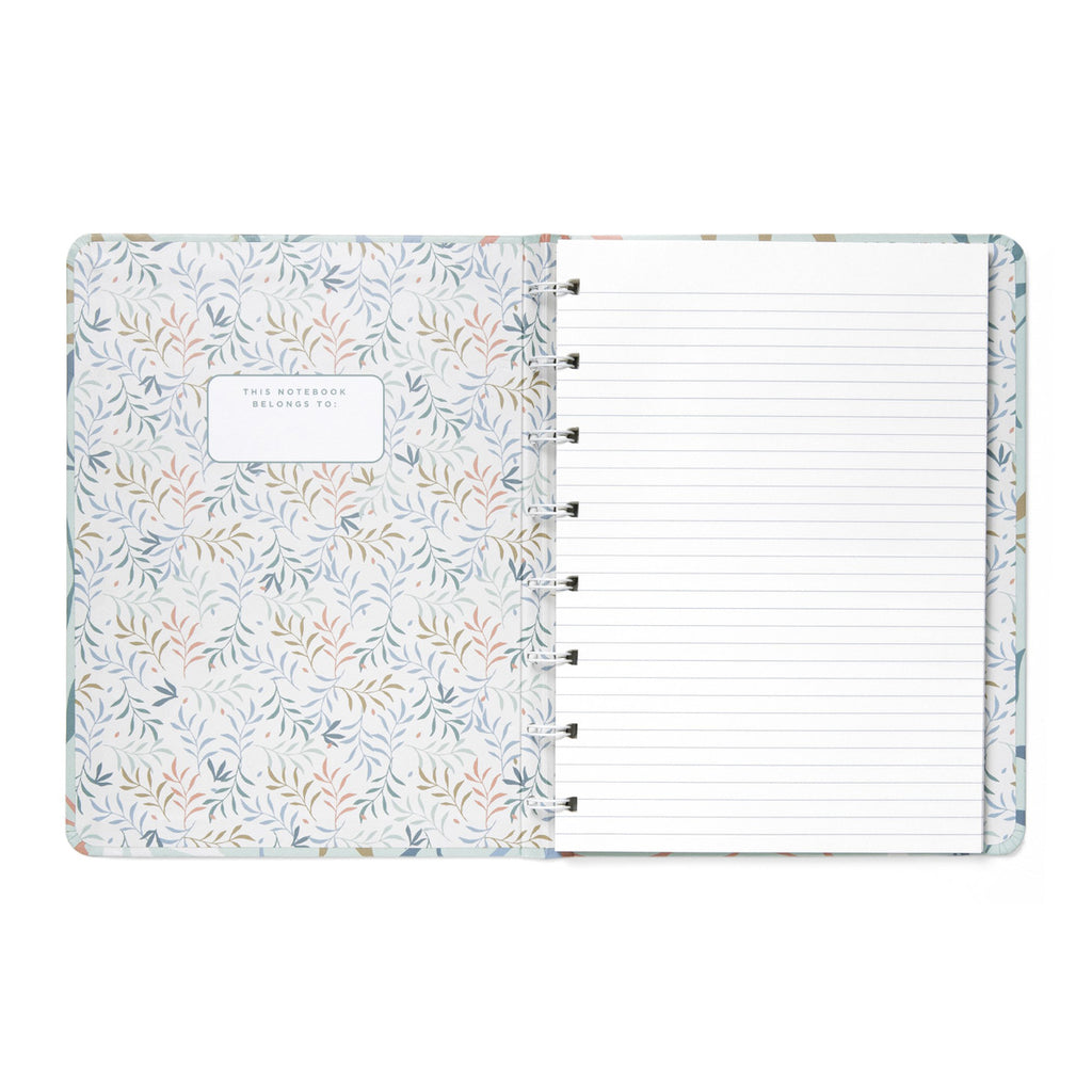 Filofax A5 Notebook, Botanical Mint (148mm x 210mm) | Filofax ...