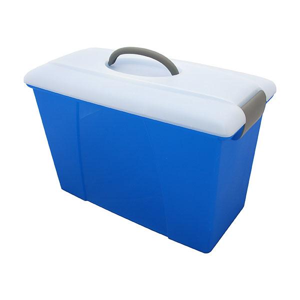 Acco Carry File Case - Blue | Filing & Storage — Discount Office