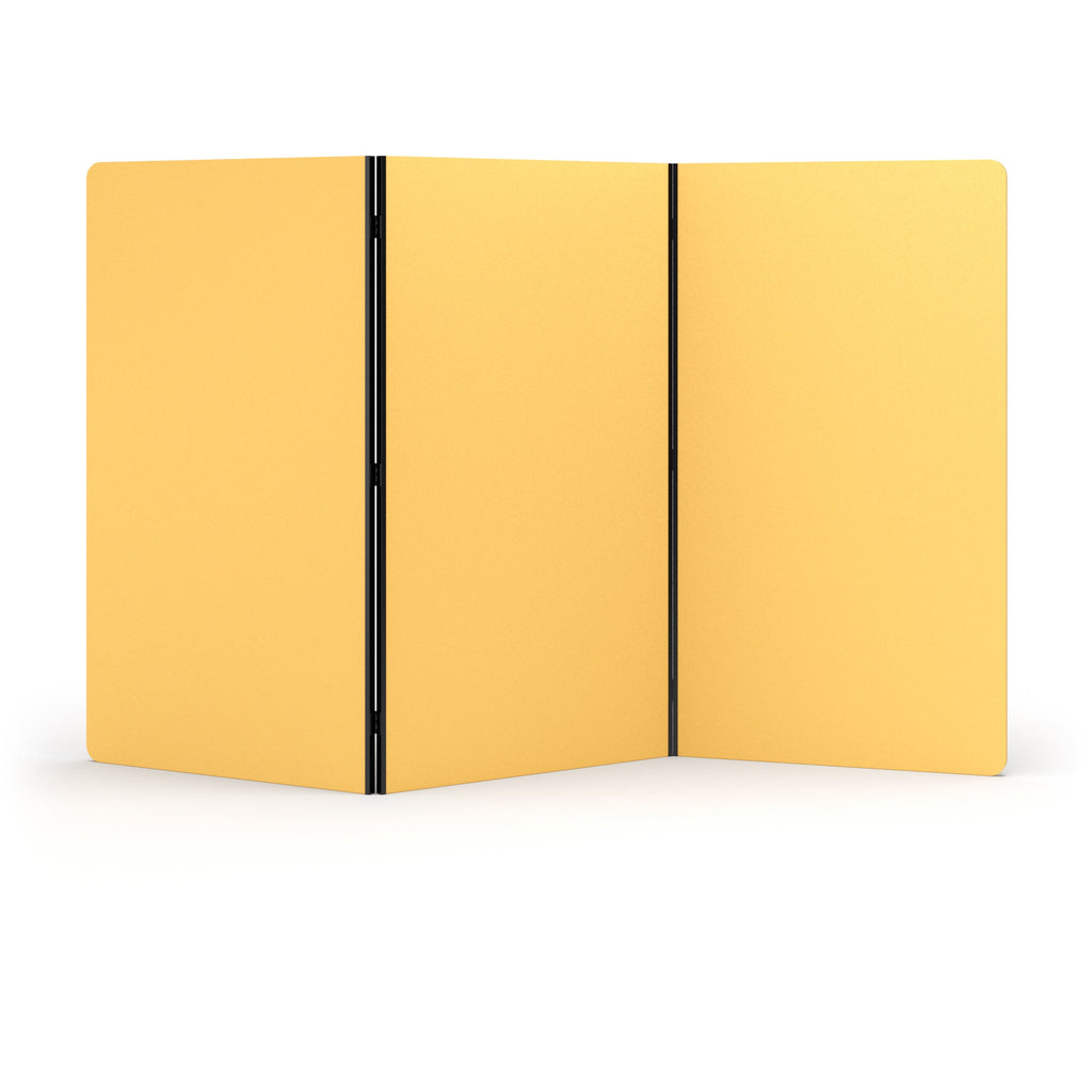 Acoustic Freestanding Partition, 3 Panels, 1800mm x 1000mm x 12mm Each ...