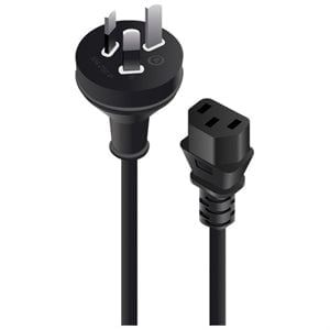 Alogic Standard Power Cord - For Computer - 250 V AC10 A - Black - 2 m ...