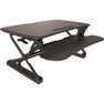 Arise Deskalator, 680mm Wide x 590mm Deep, 150mm to 500mm High, Black ...