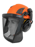 Armour Climbing Helmet, Hellberg Earmuff, Carrier, Mesh Visor Kit, EN1 ...