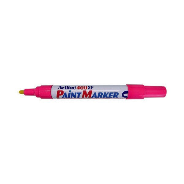 Artline 400 Pink Paint Marker 2.3mm Bullet Tip x 12's pack | Artline ...