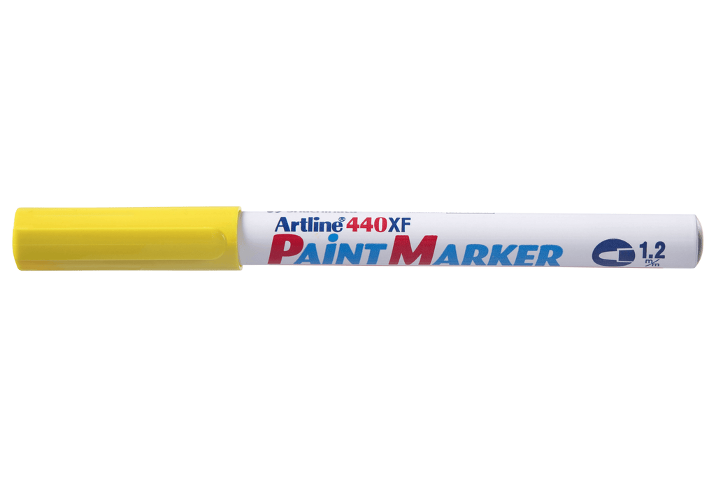 Artline 440 Yellow Paint Marker 1.2mm Bullet Tip x 12's pack | Artline ...