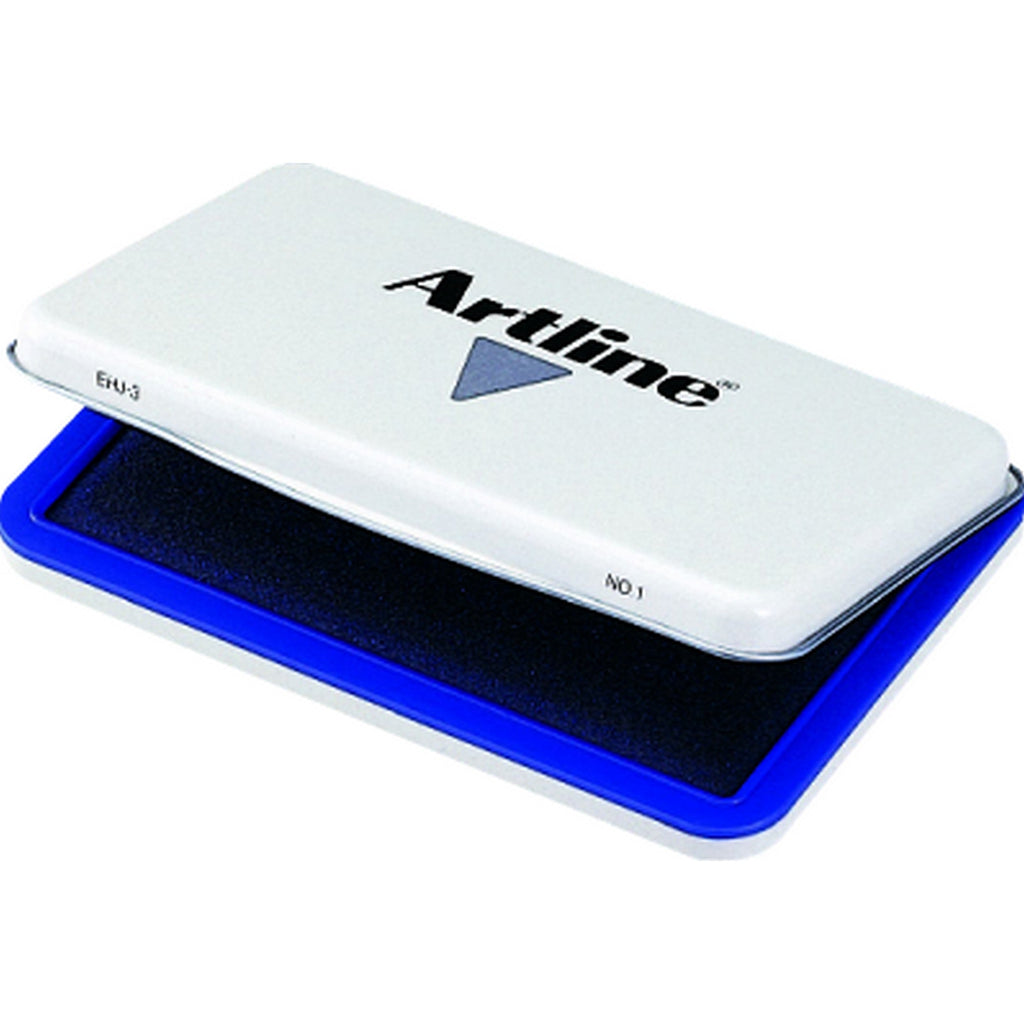 Artline EHJ-3 Stamp Pad, 67mm x 106mm, Blue | Artline — Discount Office