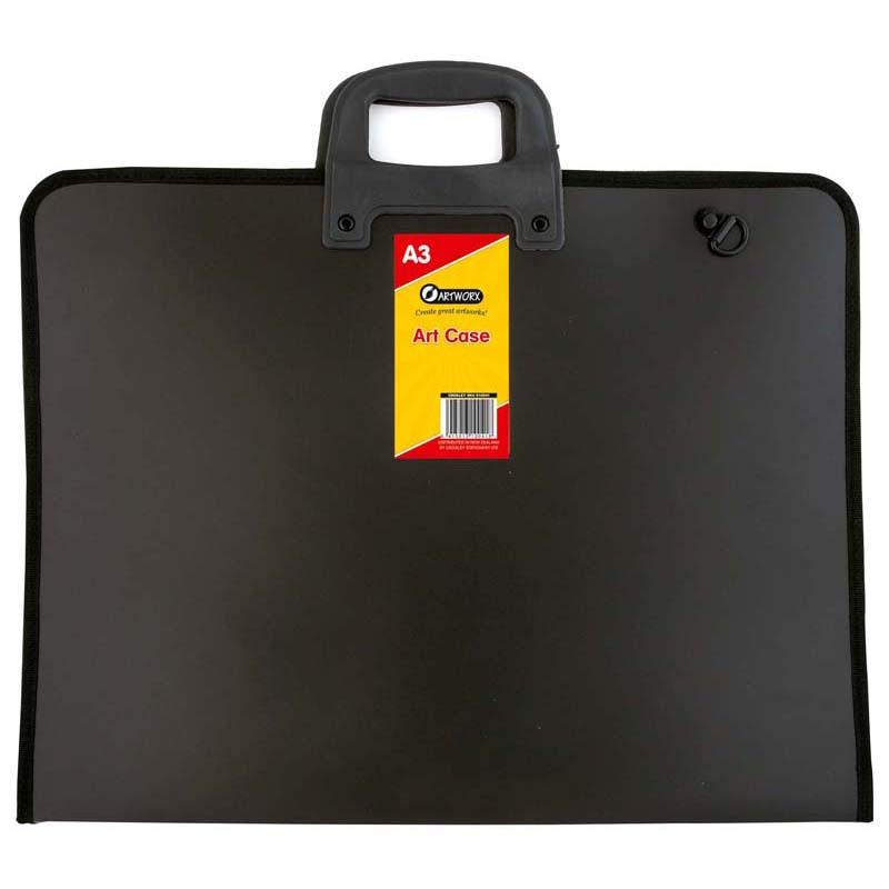 Artworx Artcase Carry Case A3 Black | Art Cases — Discount Office