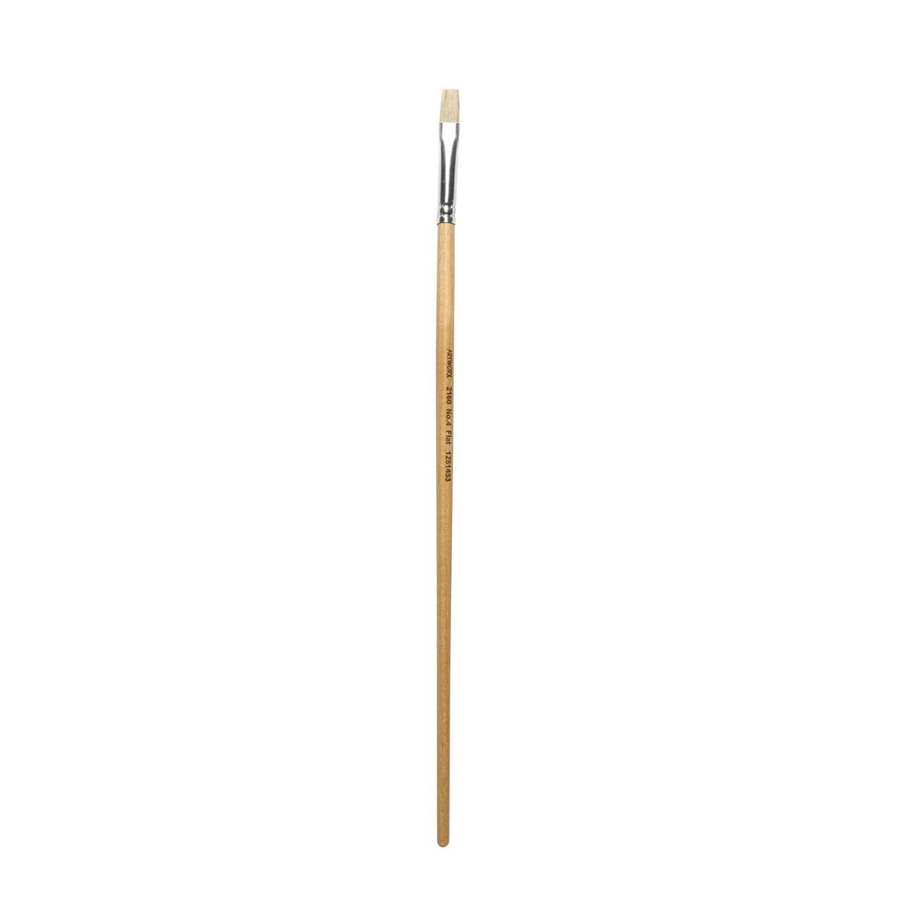 Artworx Paint Brush 2160 Flat Size 4 8mm | Art Supplies — Discount Office