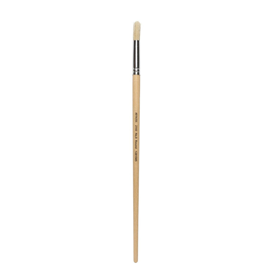 Artworx Paint Brush 2160 Round Size 8 10mm | Art Supplies — Discount Office