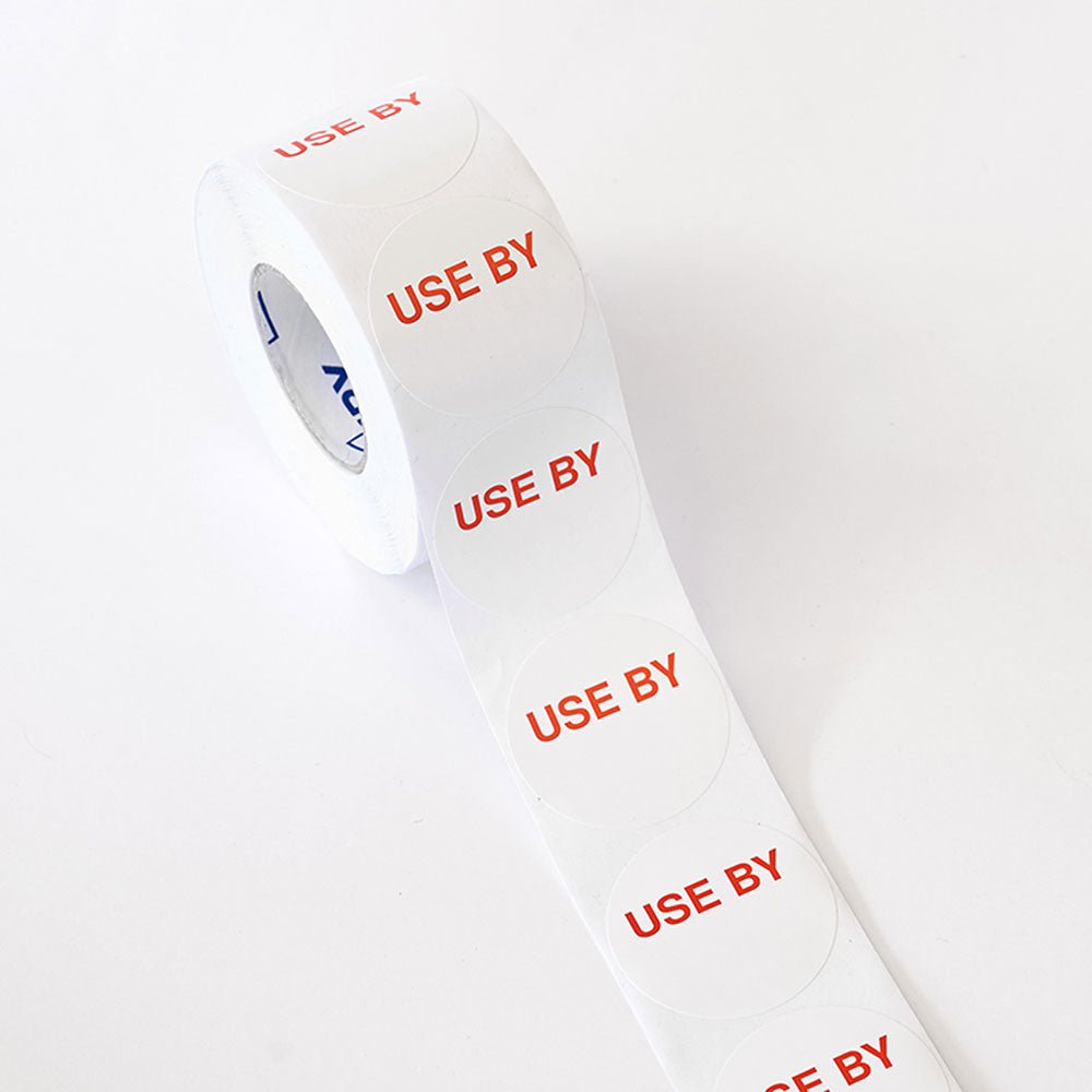 Avery 40mm Round Labels - 'USE BY', 500 Labels | Avery — Discount Office