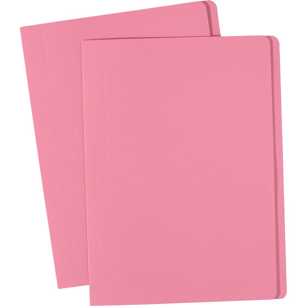 Avery File Folder Pink 200gsm Foolscap Box 100 | Avery — Discount Office