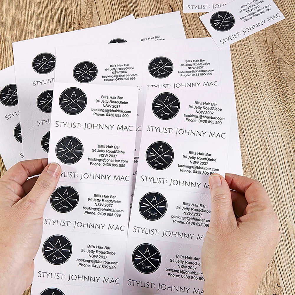 Avery IJ39 Micro-Perforated 190gsm Inkjet Business Card 10 per sheet x ...