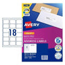 Avery J8161 Labels 18's x 50 Sheets | Avery — Discount Office