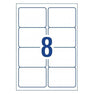 Avery J8165 Labels 8's x 25 Sheets | Avery — Discount Office