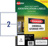 Avery L7068 Heavy Duty Labels 2's x 25 Sheets | Avery — Discount Office