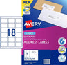 Avery L7161 Labels 18's x 100 Sheets | Avery — Discount Office