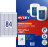Avery L7656 Labels 84's x 25 Sheets -Removable | Avery — Discount Office