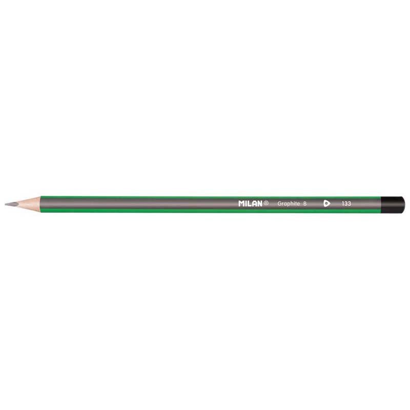 B Pencil Milan Graphite Triangular x 12 | Milan — Discount Office