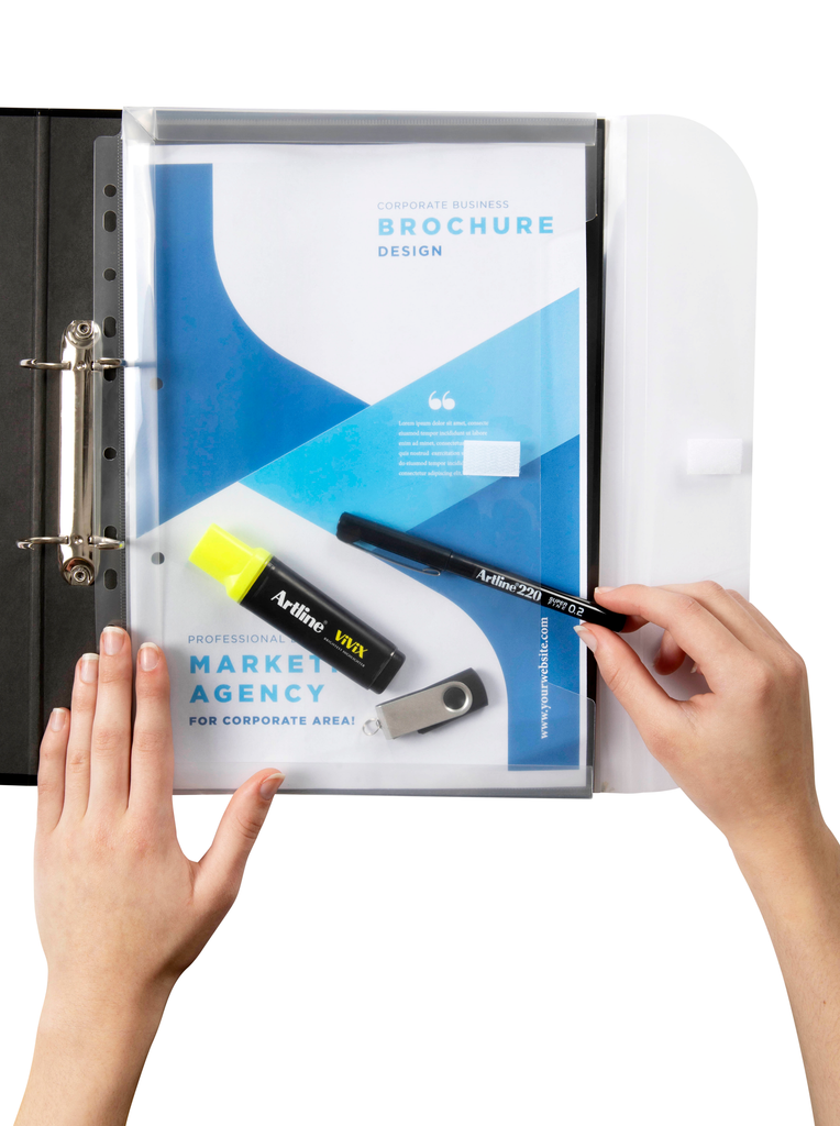 Marbig A4 Expanding Wallet / Pocket | Copysafe Pockets — Discount Office